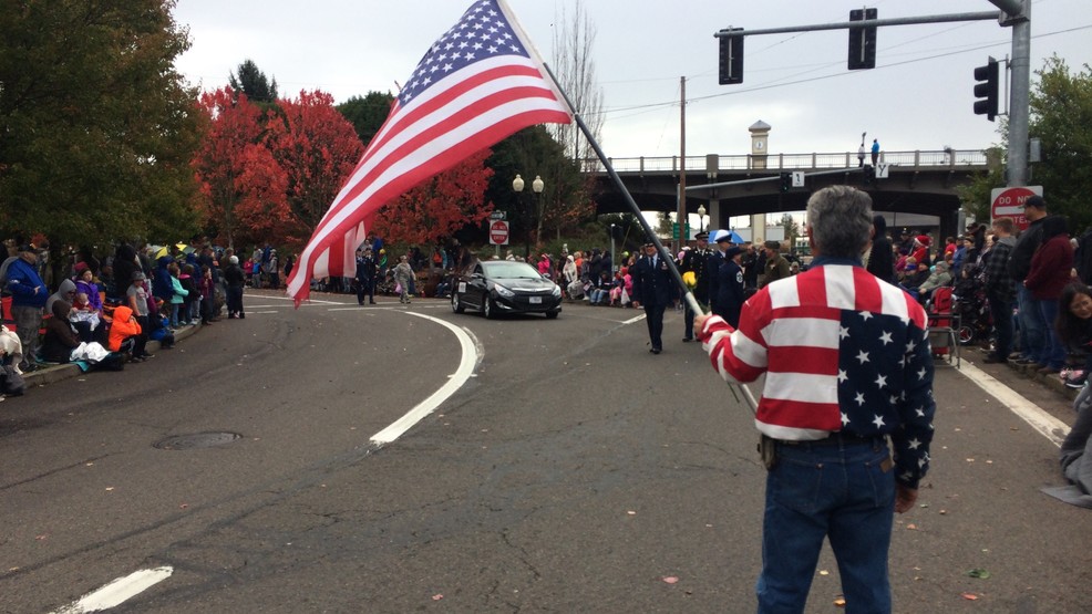 Thousands Honor Veterans At Albany Parade KMTR Thousands Honor Veterans At Albany Parade KMTR
