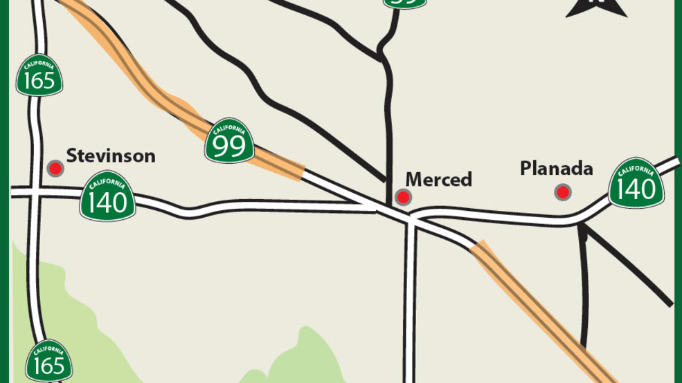 Lane closures on the 99 as Caltrans re-stripes highway for self-driving ...