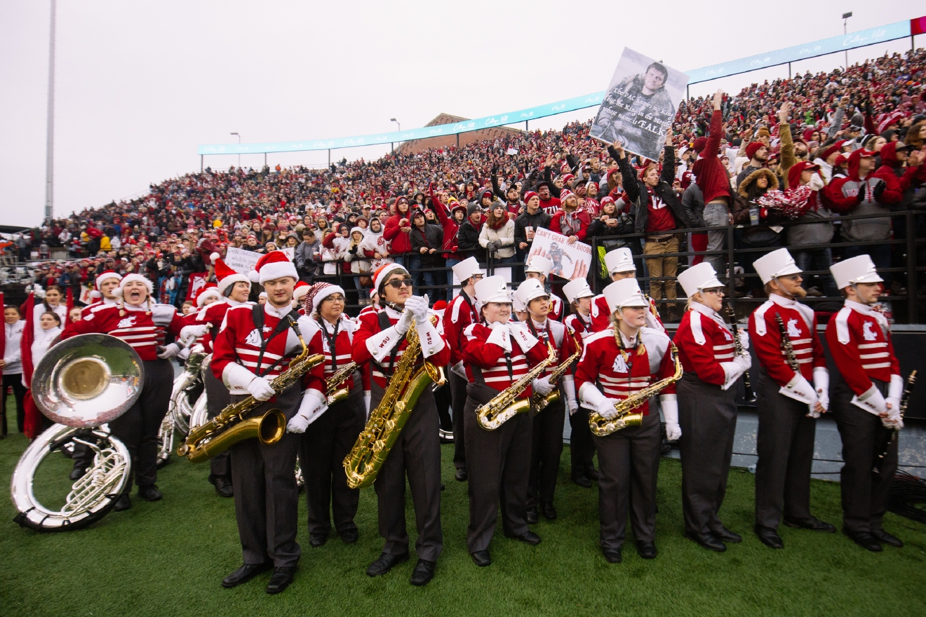 Washington State University Marching Band Competition at Albert Hoopes blog