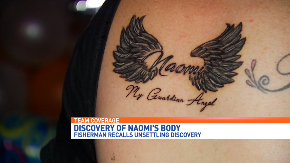 Fisherman gets tattoo of Naomi's name after finding her body in creek ...