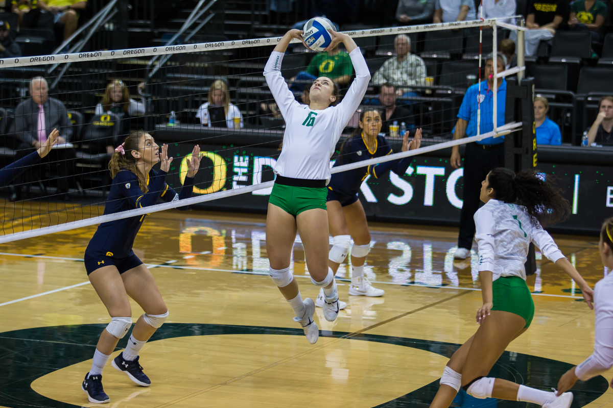 Oregon Volleyball Highlights at Callum Winter-irving blog
